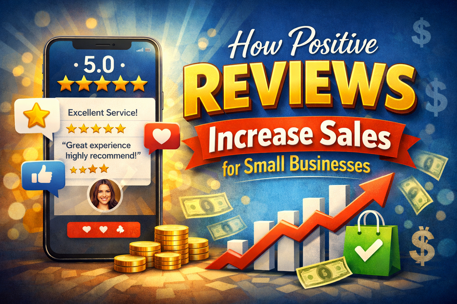 How Positive Reviews Increase Sales for Small Businesses - mixkit.in